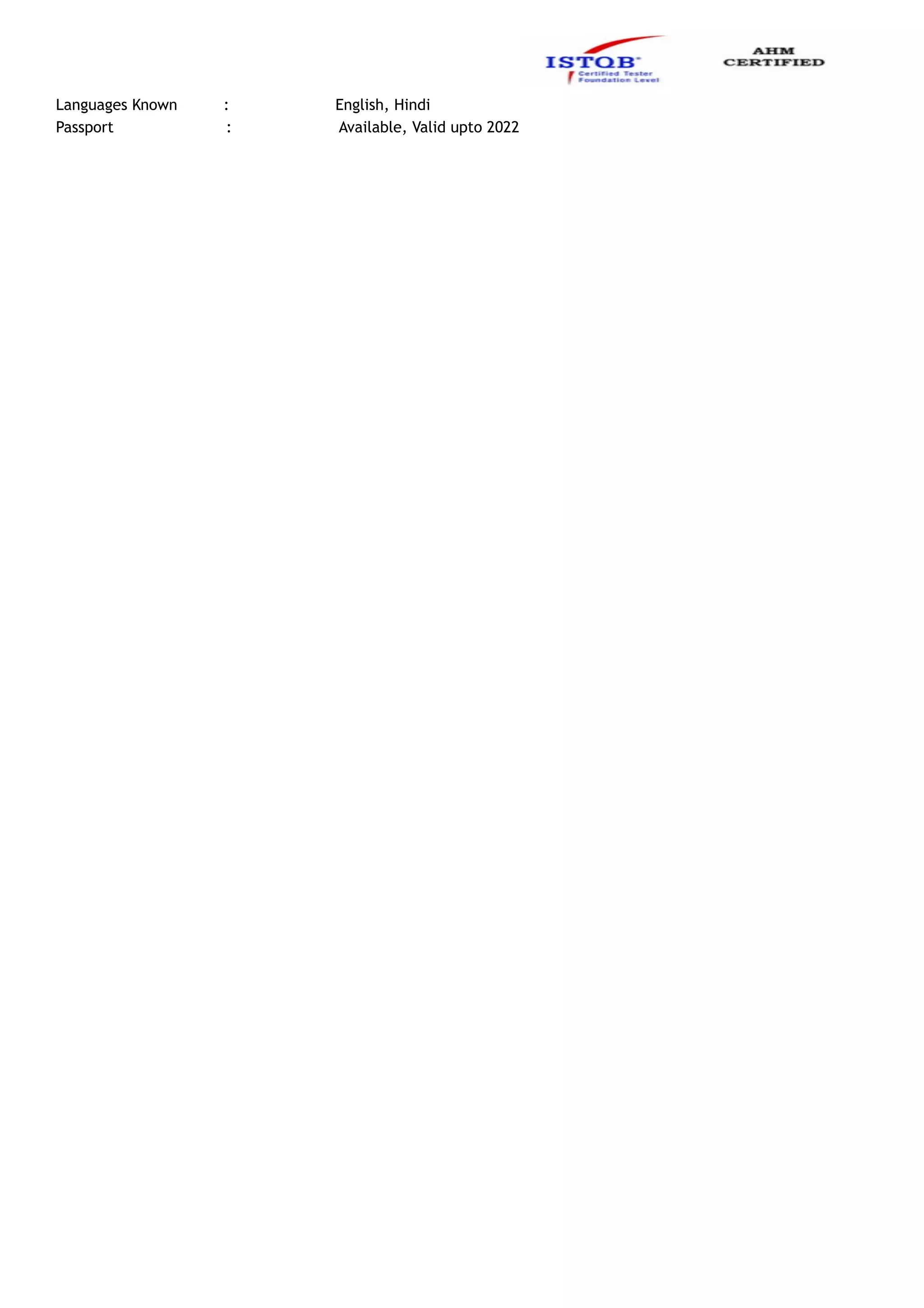 Nancy Gupta_resume_Testing_3yrs | PDF