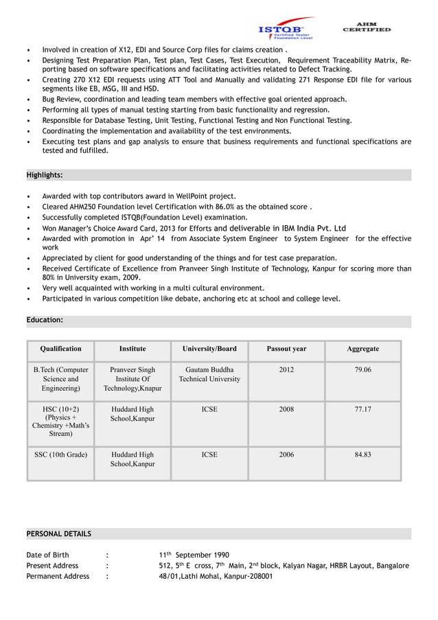 Nancy Gupta_resume_Testing_3yrs | PDF