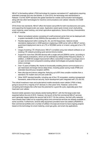 IDC EMEA41731216 | PDF | Internet of Things | Internet