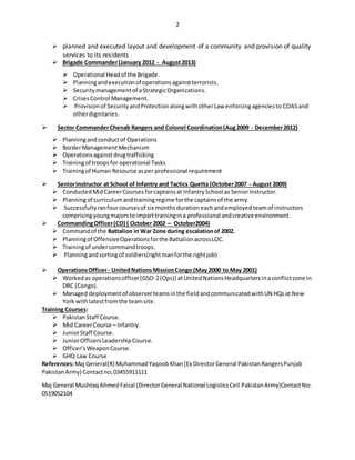 brig Aqeel CV | DOCX