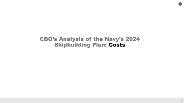 Perspectives on the Navy’s 2024 Shipbuilding Plan | PDF