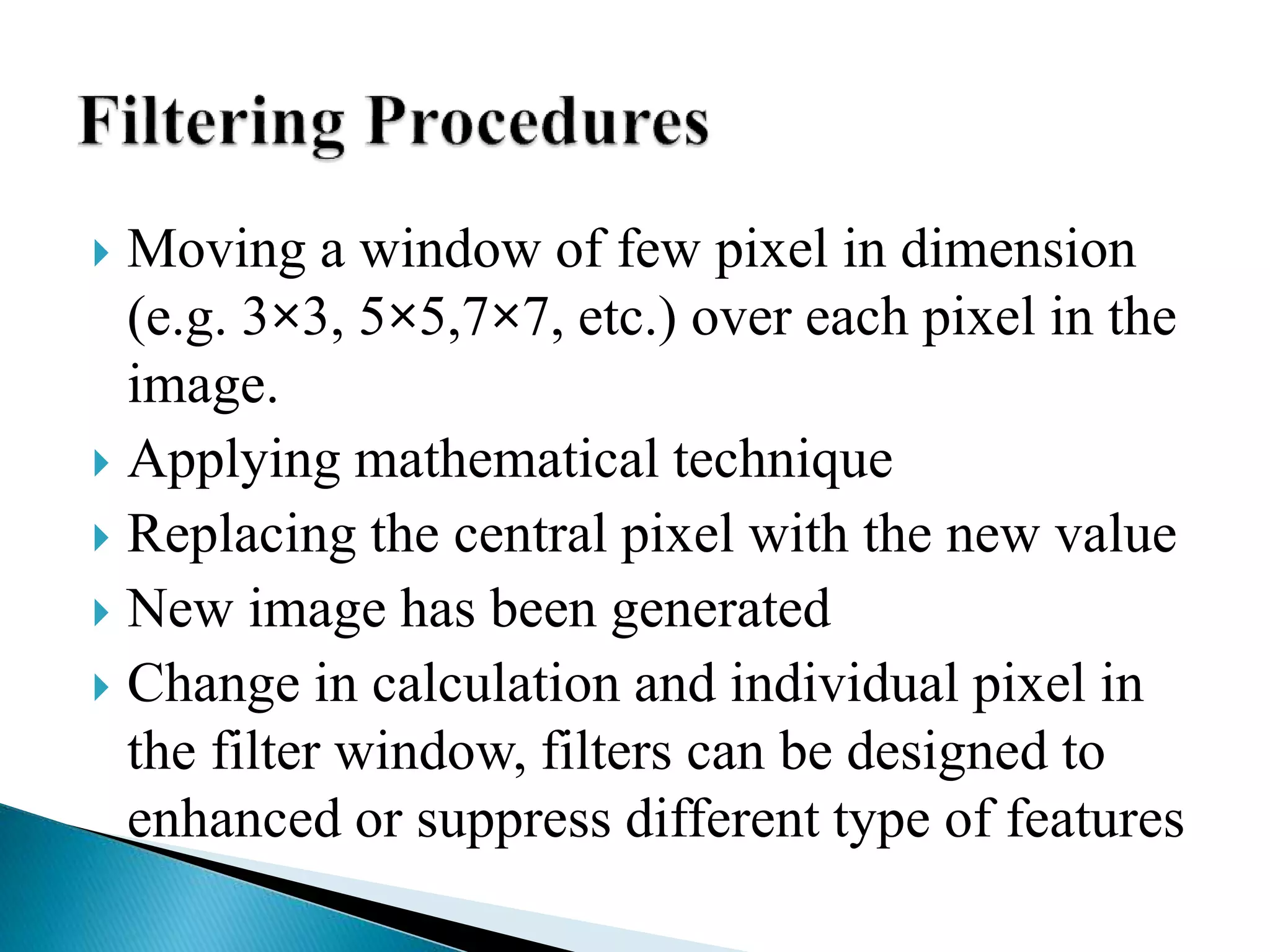 SPATIAL FILTERING | PPTX