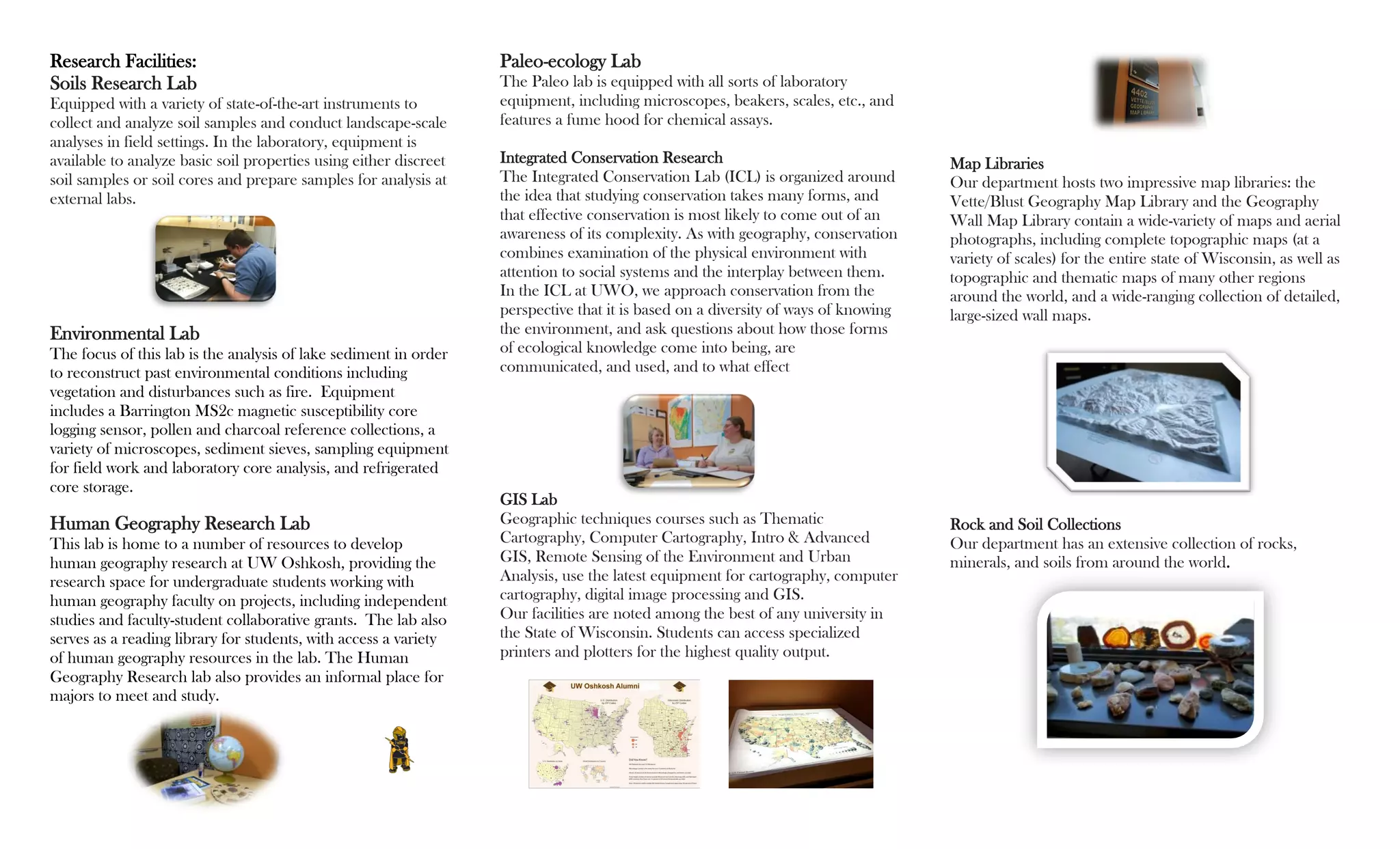 Geography Brochure legal size print (Updated June 2016) | PDF | Geography | Science