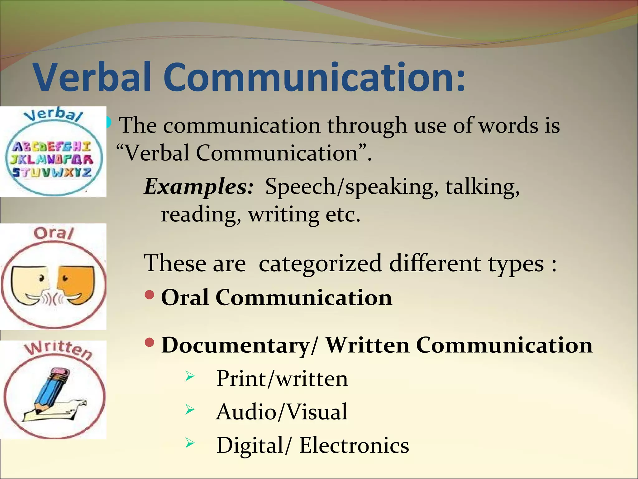 Types of Information Communication | PPT