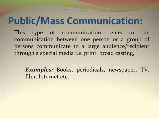 Types of Information Communication | PPT | Computer Networking | Computing