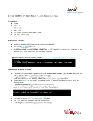 Final Report - Spark | PDF