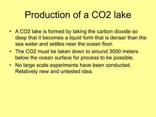 Carbon Dioxide Capture and Storage (CSS) | PPT