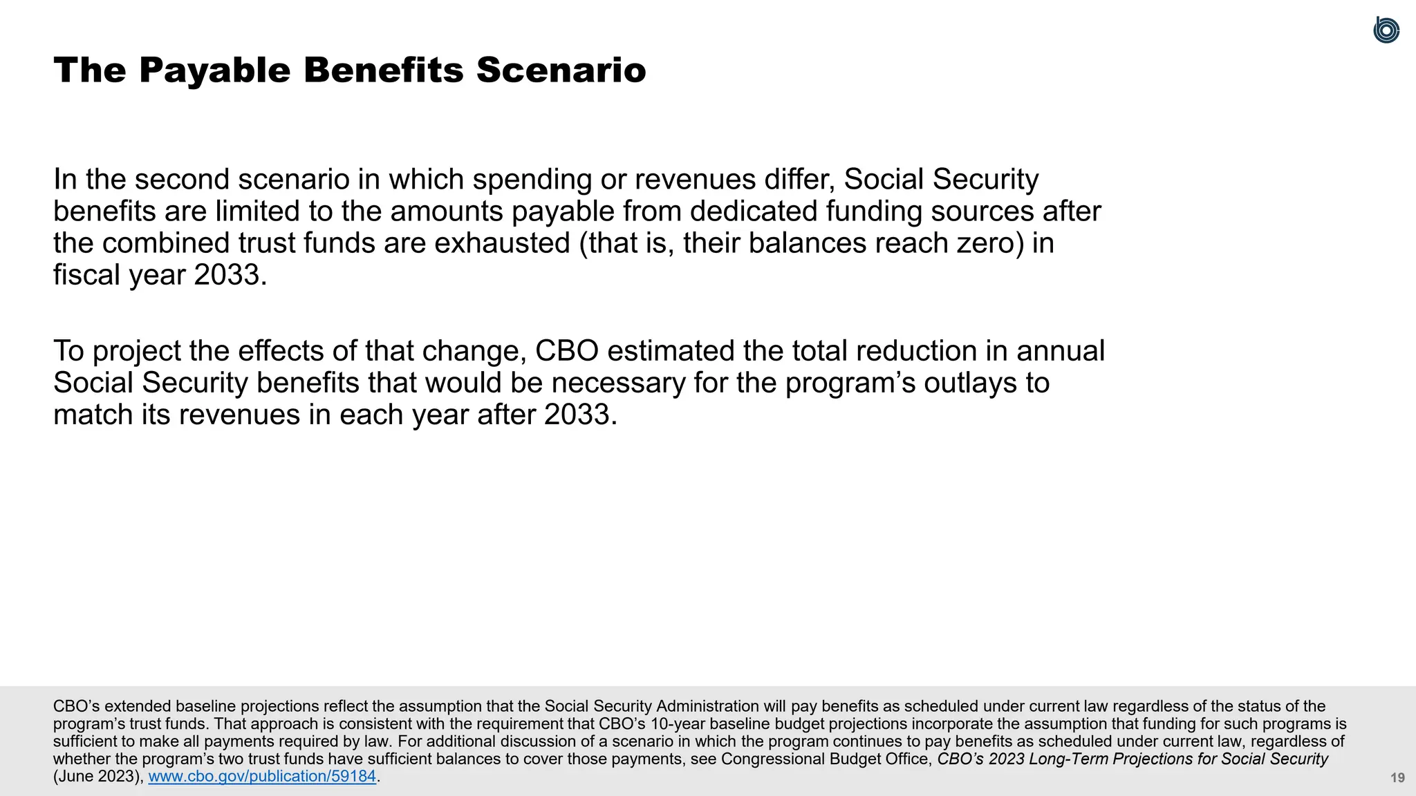 CBO’s Analysis of the Long-Term Budgetary Outlook | PDF | Health ...