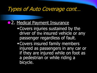 Types Of Insurance | PPT