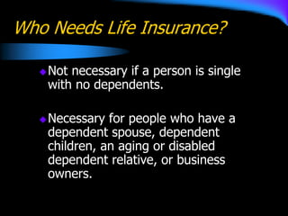 Types Of Insurance | PPT
