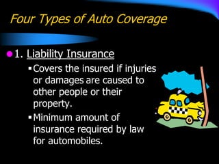 Types Of Insurance | PPT