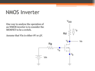 Electrical & Electronics (MOSFET as Switches).pptx