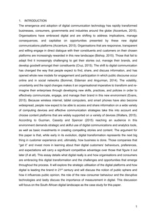 Assignment digital (1) | PDF | Business | Business and Finance