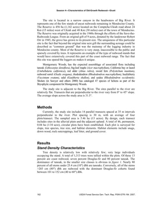 Structural Characteristics of an Old-Growth Coast Redwood | PDF