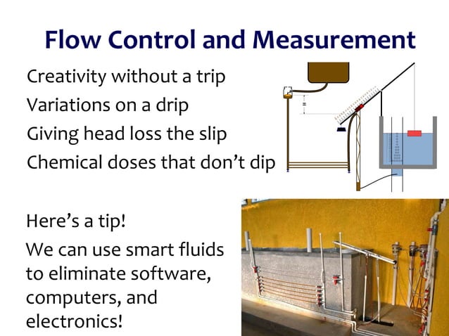 Flow control and measurement | PPTX | Chemistry | Science