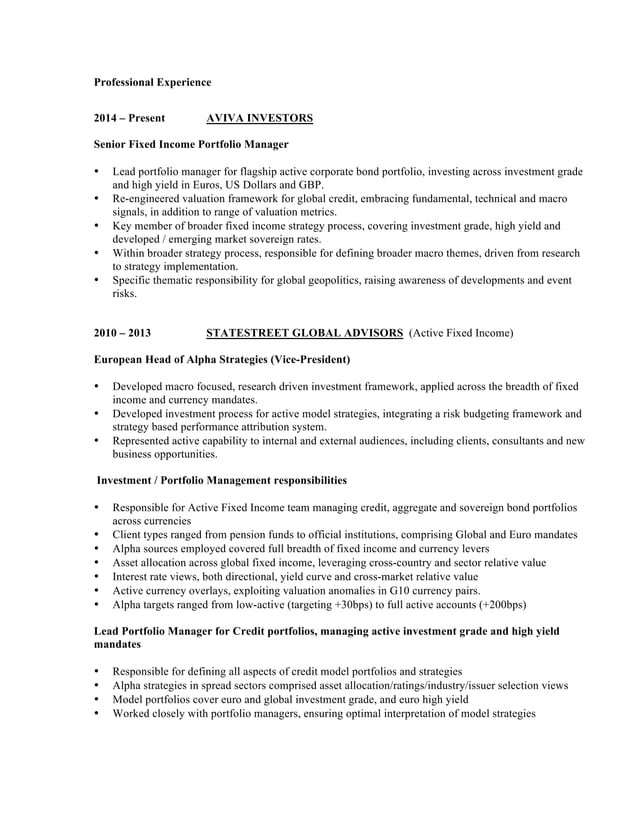 SANDEEP BHATIA CV-9 | PDF | Stocks and Bonds | Personal Investing