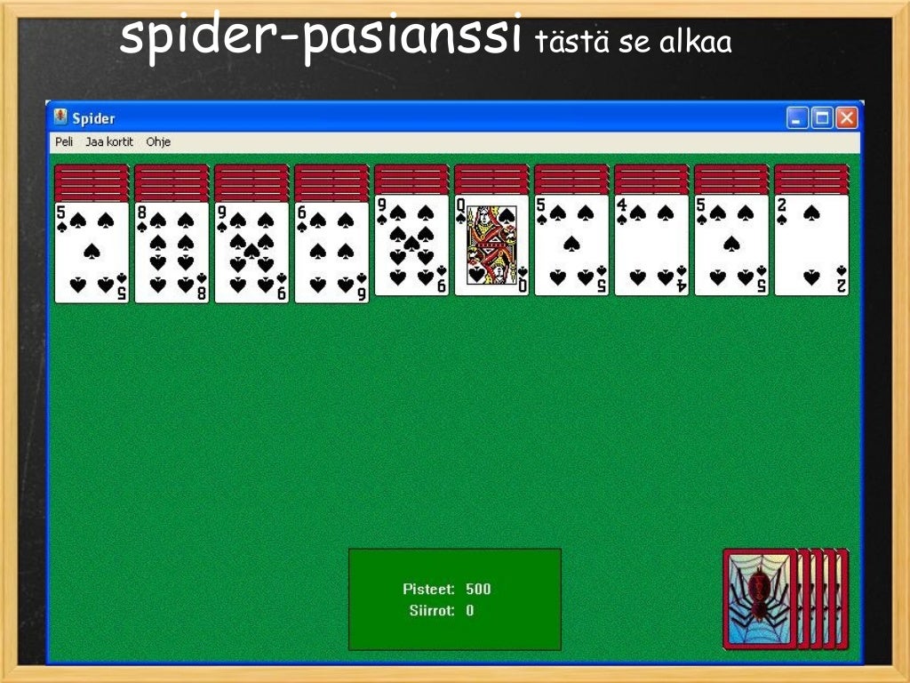spider pasianssi