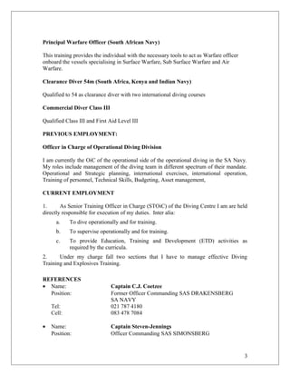 CV OF MOJALEFA LEBEA | DOC