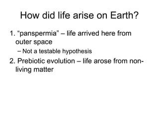 Prebiotic-molecular-evolution-rise-of-living-system-1.ppt