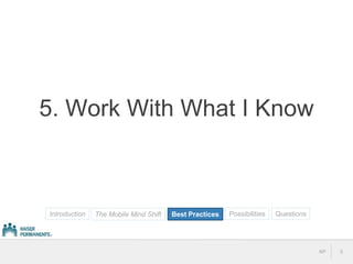 Mobile Mindshift | PPTX