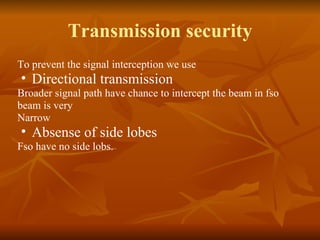 Free space optical communication | PPT