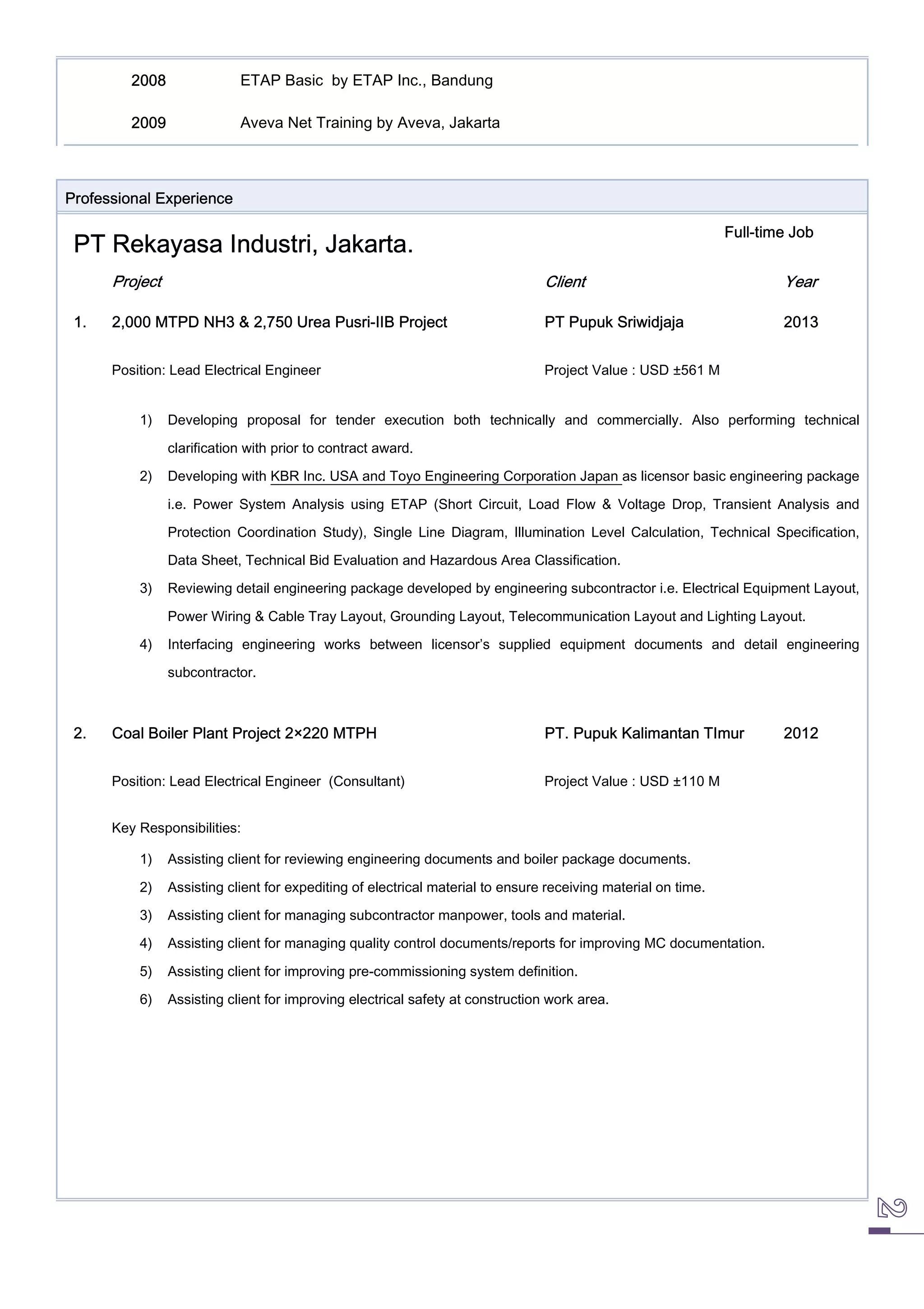 CV Didit Kurniawan 2016 | PDF