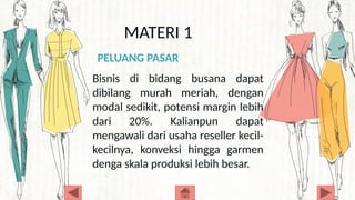 PELUANG-USAHA-BUSANA.pptx, usaha di bidang busana | PPTX