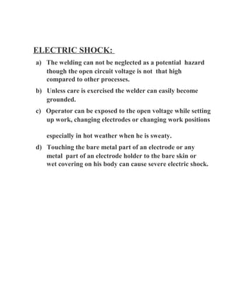 ELEC SAFETY IN WELDING AND CUTTING=1 | PPT