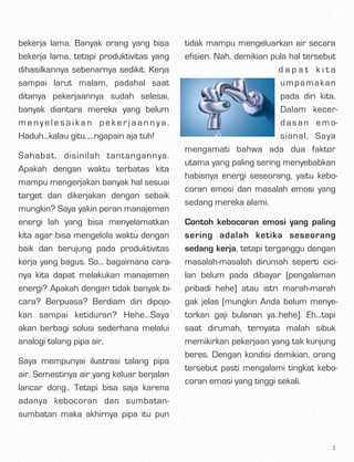 ebook - Cegah Kebocoran Emosi | PDF