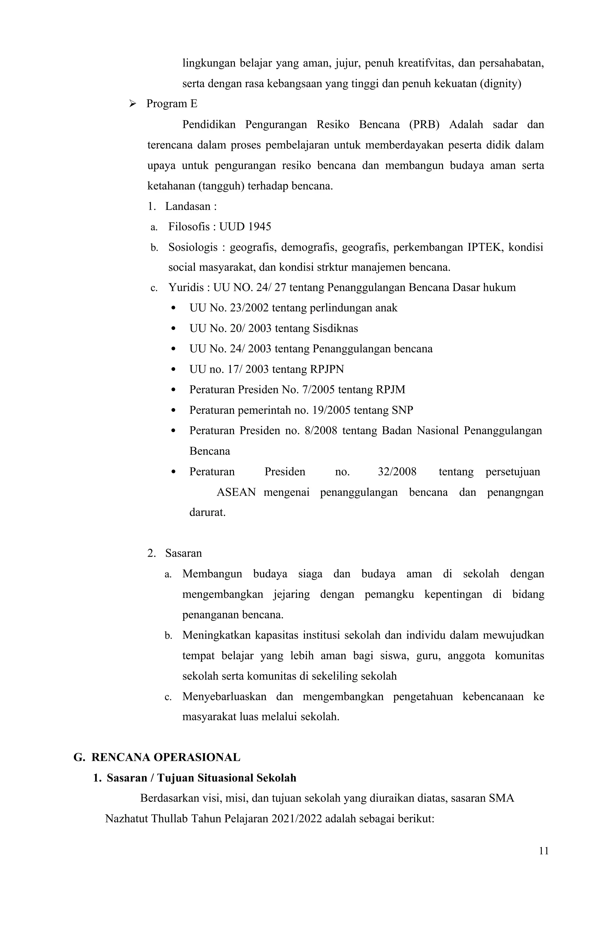 LAMPIRAN RPS IZIN PENDIRIAN SEKOLAH MADRASAH DINAS PENDIDIKAN DAN KEMENAG | PDF