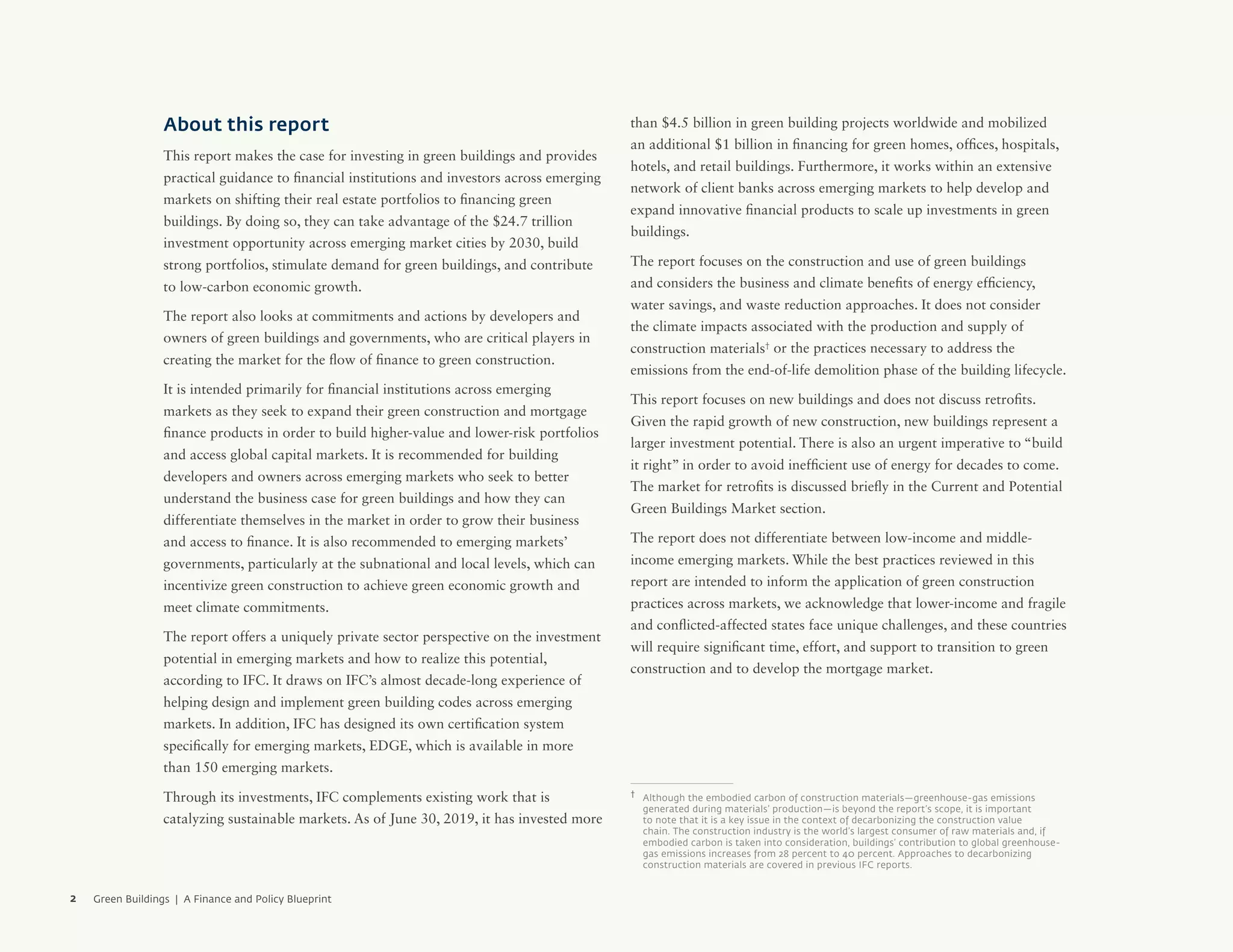 IFC Green Building Report | PDF