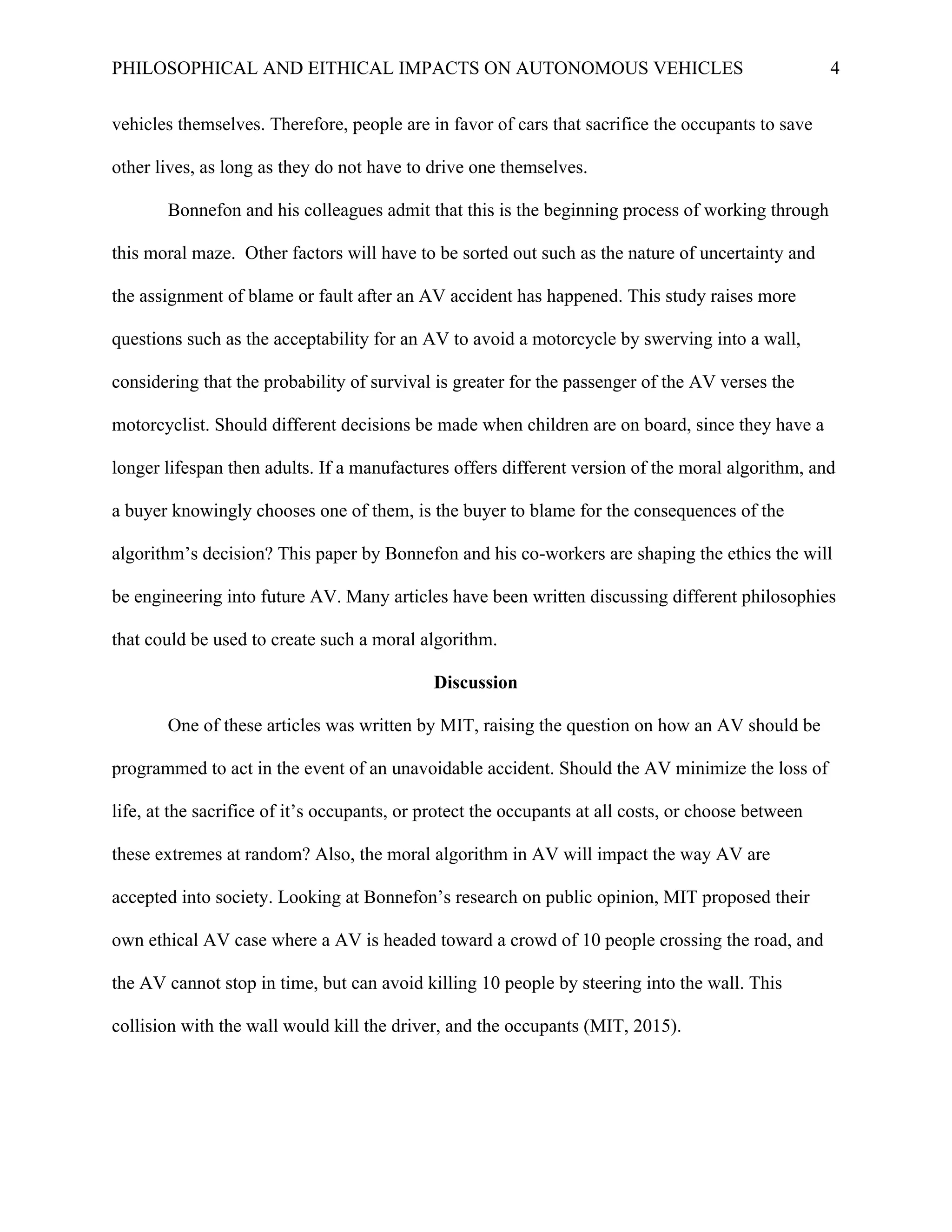 Autonomous Vehicles | PDF