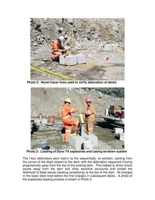 Explosive Compaction of Foundation Soils Seymour Falls Dam | PDF