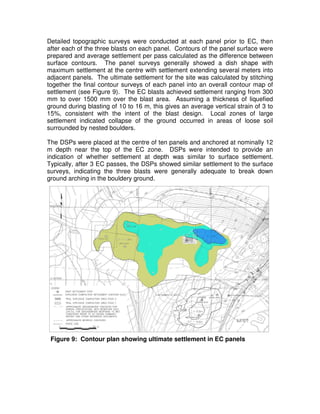 Explosive Compaction of Foundation Soils Seymour Falls Dam | PDF
