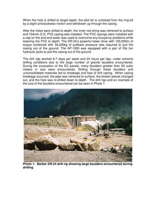 Explosive Compaction of Foundation Soils Seymour Falls Dam | PDF