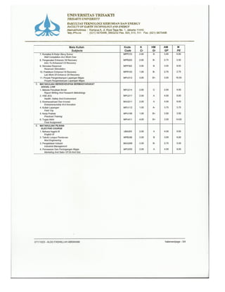 4. Academic Transcript | PDF