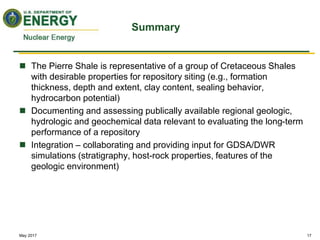 59 an example of a regional geologic evaluation of argillite for ...