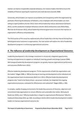 leadership and governance | PDF