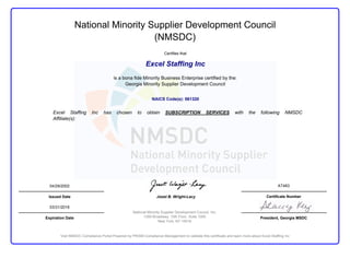 NMSDC 2015-2016 | PPT