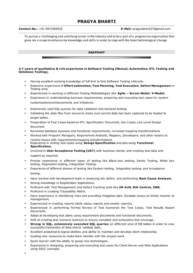 Pragya Bharti_Resume | PDF