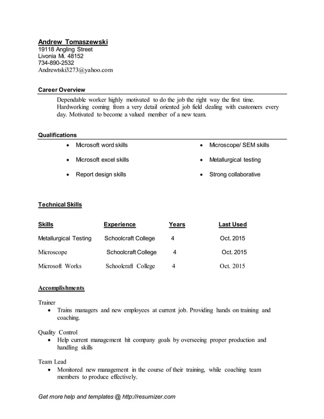 Andrew Tomaszewski | PDF