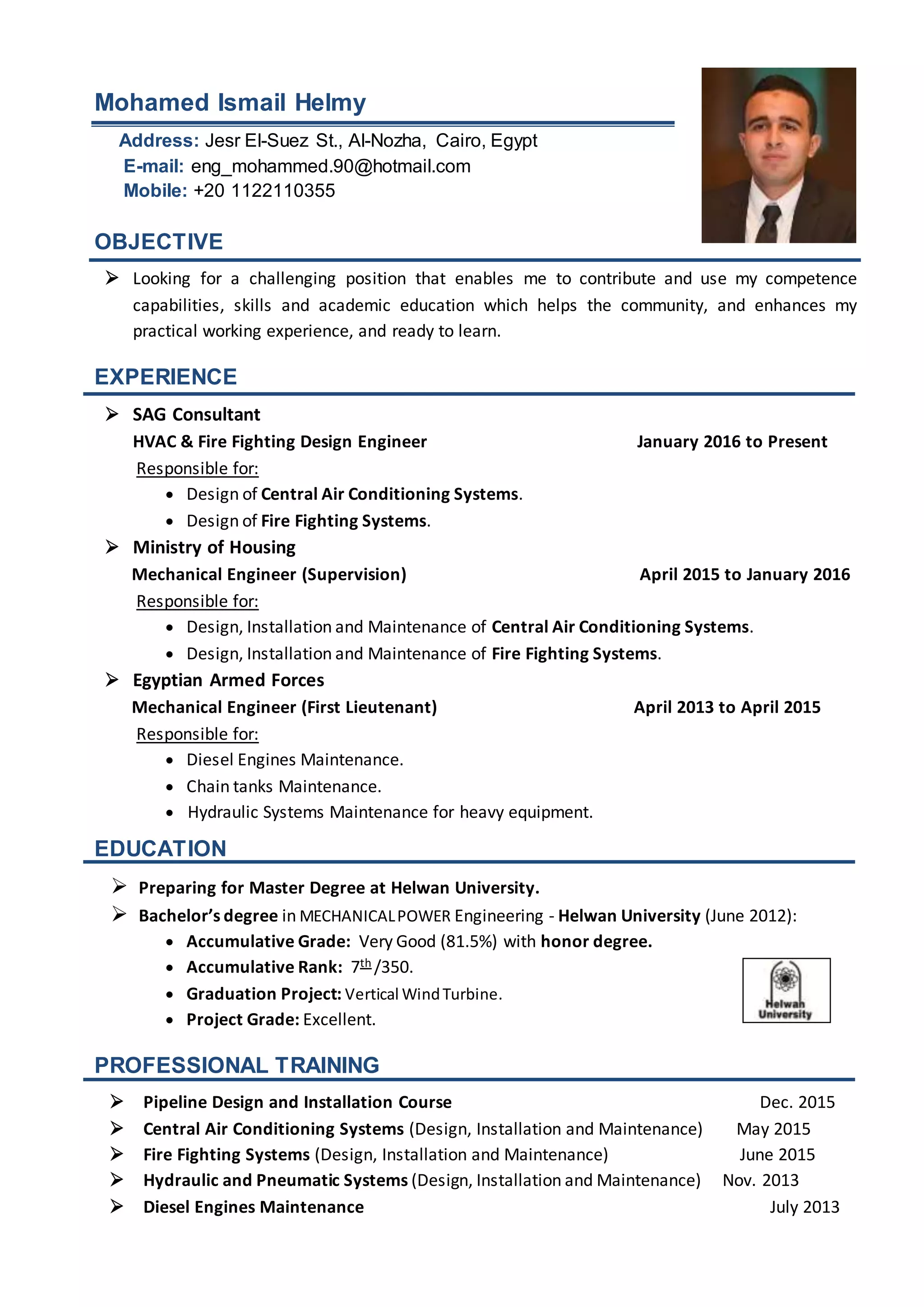 Mohamed Ismail CV (Final) | DOCX