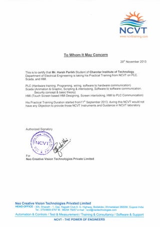 Certificate(NCVT) | PDF