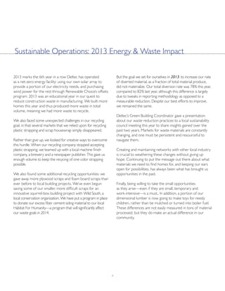 DELTEC-sustainabilityreport2013web | PDF