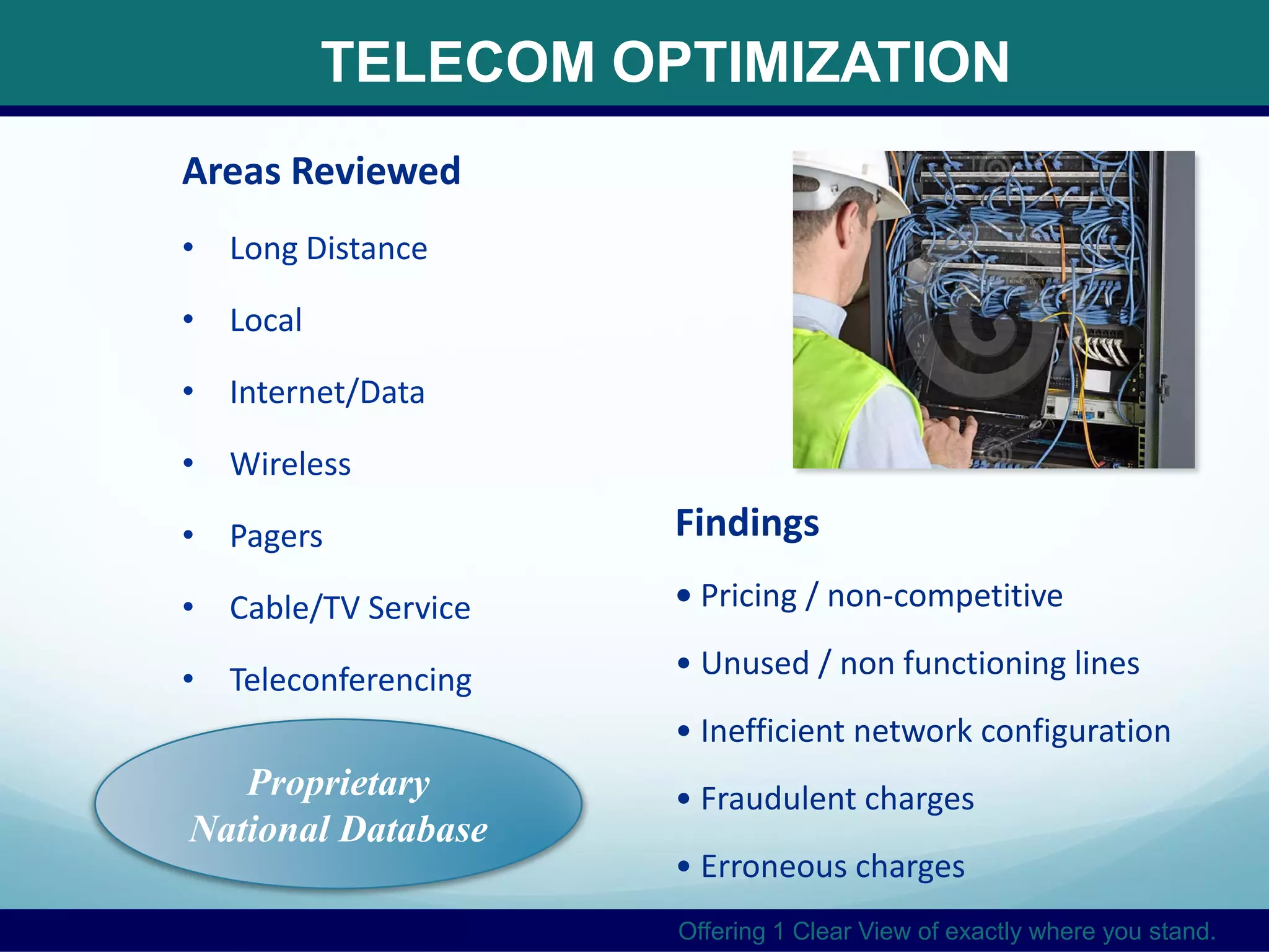 RAS Telecom Audit PowerPoint | PDF