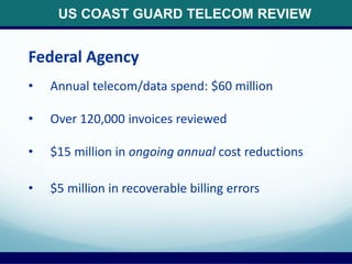 RAS Telecom Audit PowerPoint | PDF