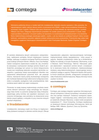 linxdatacenter - Comtegra | PDF