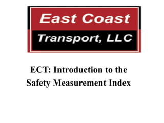 ECTSafetyProgramandIndex | PPT