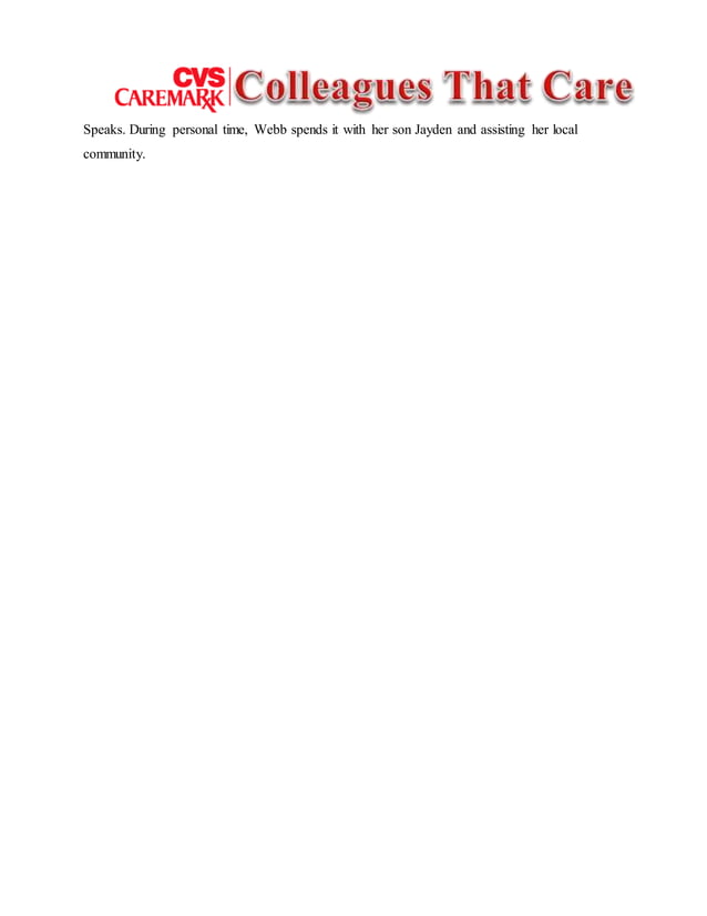Danielle Webb bio | PDF