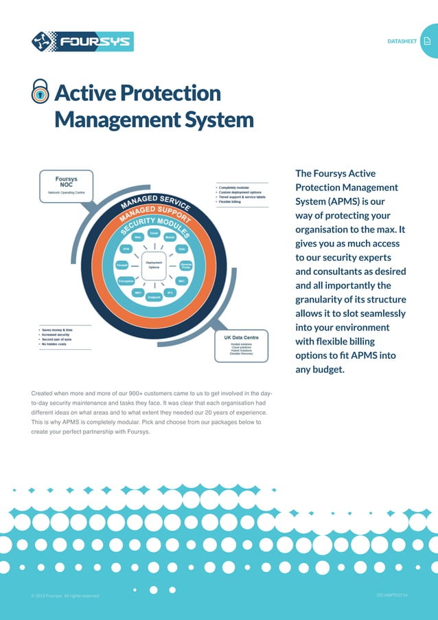 APMS-datasheet | PDF | Cloud Computing | Internet